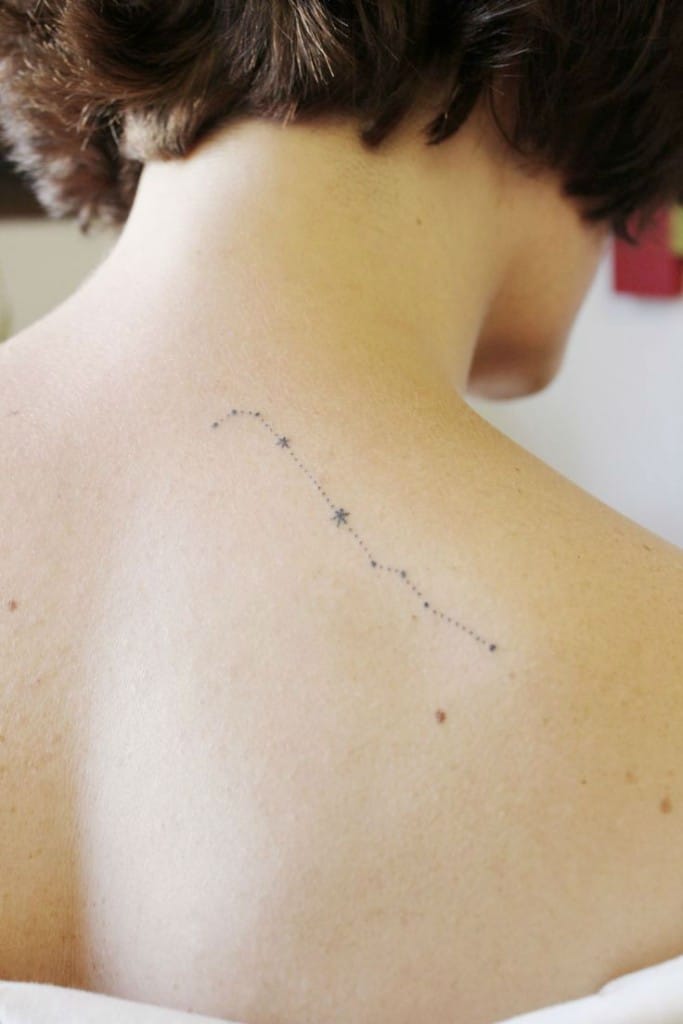 38 Mysterious Constellation Tattoo Design Ideas