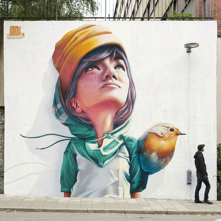20 Stunningly Beautiful Street Murals from the Past Year