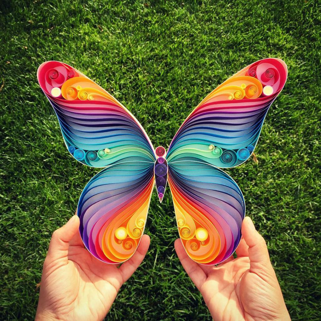 Sena Runa Creates Colorful and Detailed Art Out of Paper