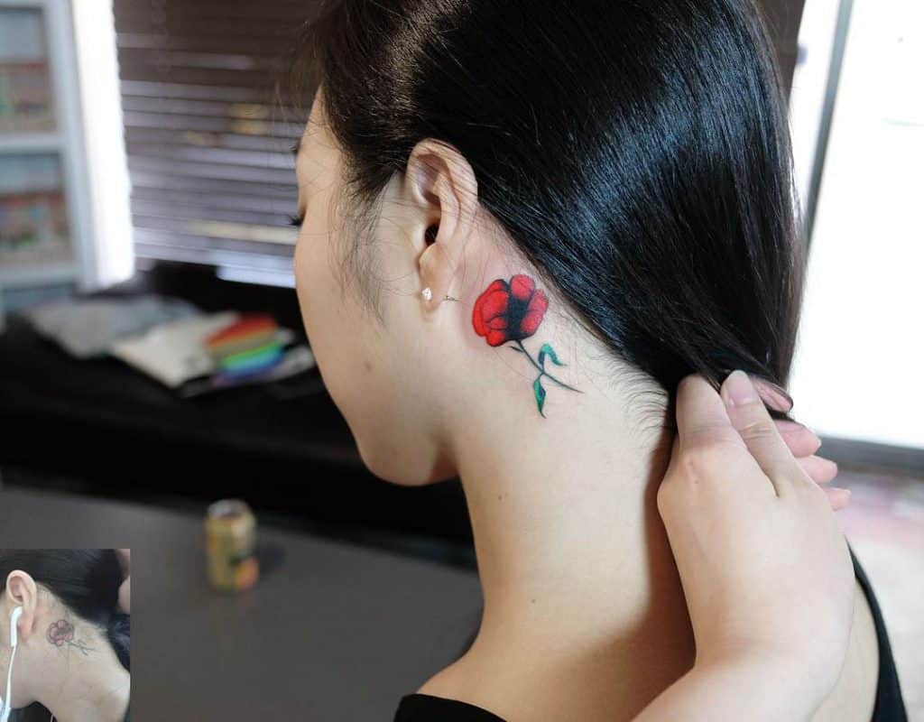 Vibrant and Cute Color Tattoos by Zihee