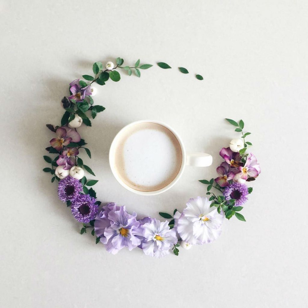 Diary Out of Flowers and Coffee by La Fee De Fleur