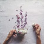Colorful Photographs of a Floral Tea Story by Marina Malinovaya