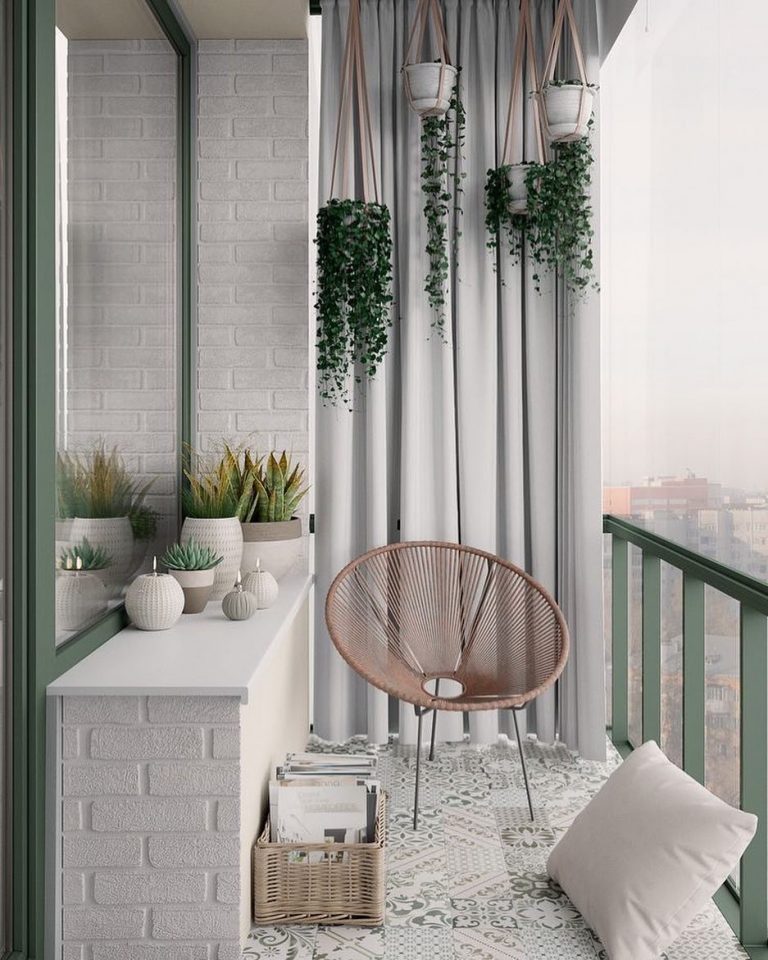 21 Cozy and Stylish Small Balcony Design Ideas