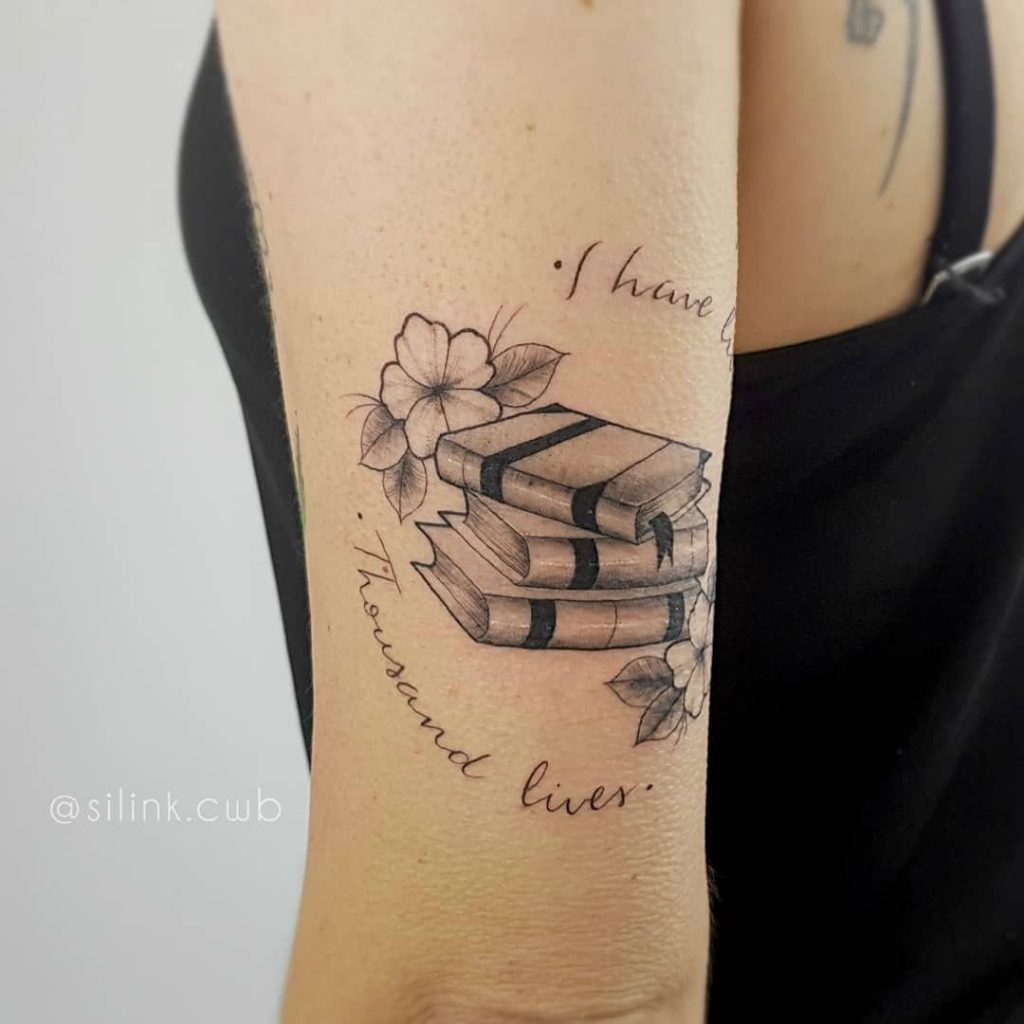 20+ Exceptional Book Tattoo Ideas