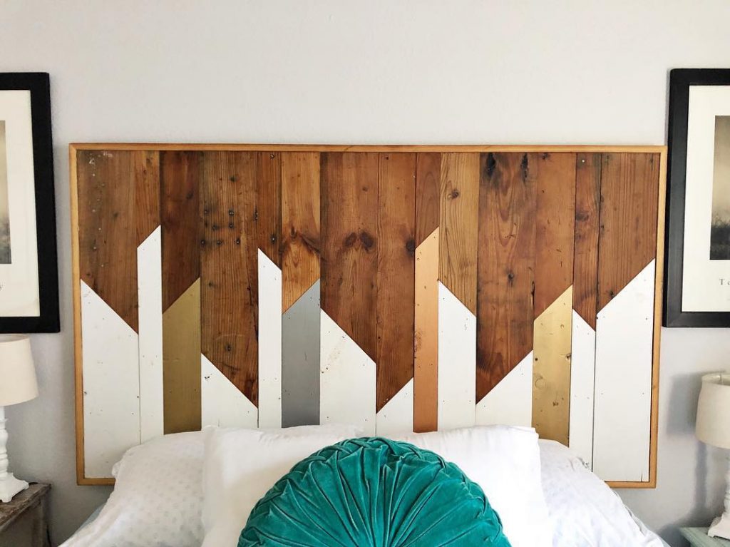 22 Creatively Upcycled Bed Headboard Design Ideas