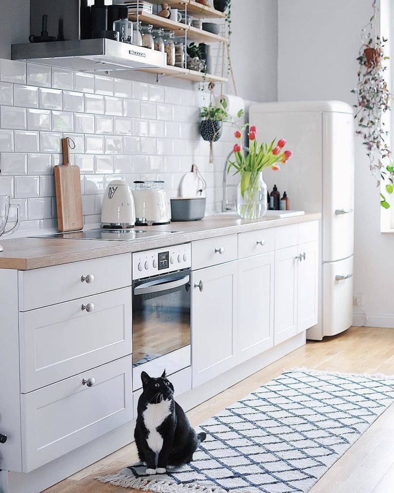 28 Pure and Clean White Kitchen Design Ideas