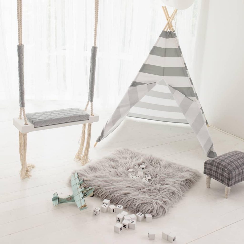 17 Absolutely Fun Indoor Swings for Kidsroom