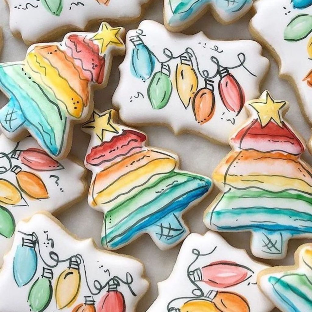25 Brilliantly Decorated Christmas Cookies