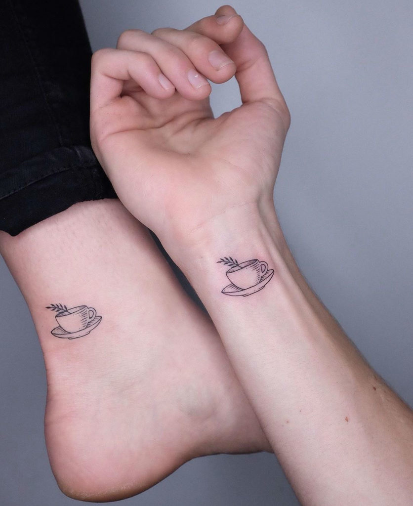 20 Lovely Coffee Tattoos Designs - The Proper Way to Start Your Day