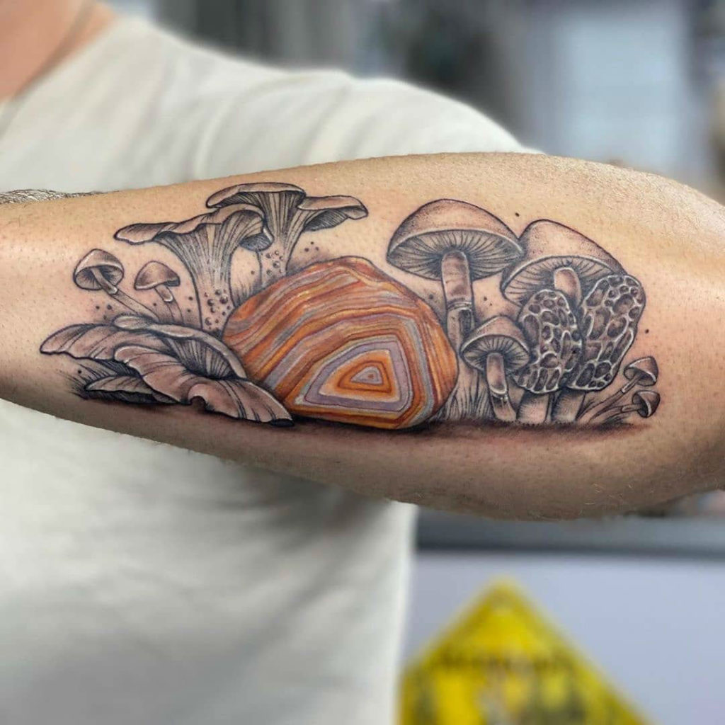 24 Quirky Mushroom Tattoo Designs and Popular Meanings