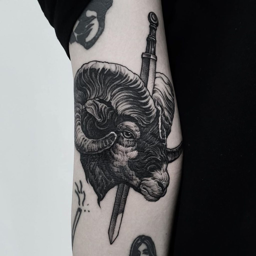 20 Glorious Goat Tattoo Designs and the Meaning of the Symbol