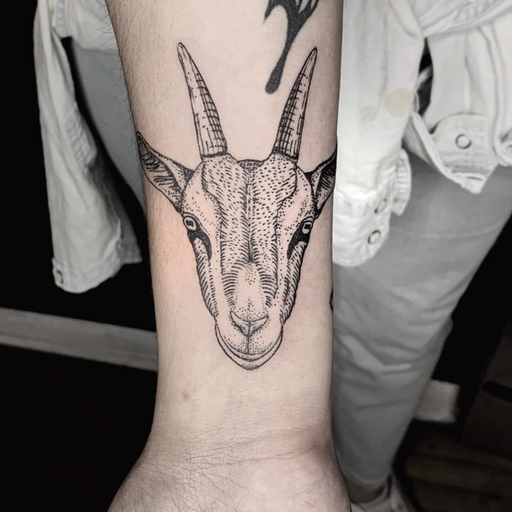 20 Glorious Goat Tattoo Designs and the Meaning of the Symbol
