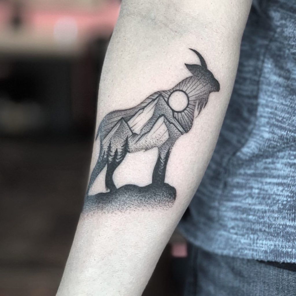 20 Glorious Goat Tattoo Designs and the Meaning of the Symbol