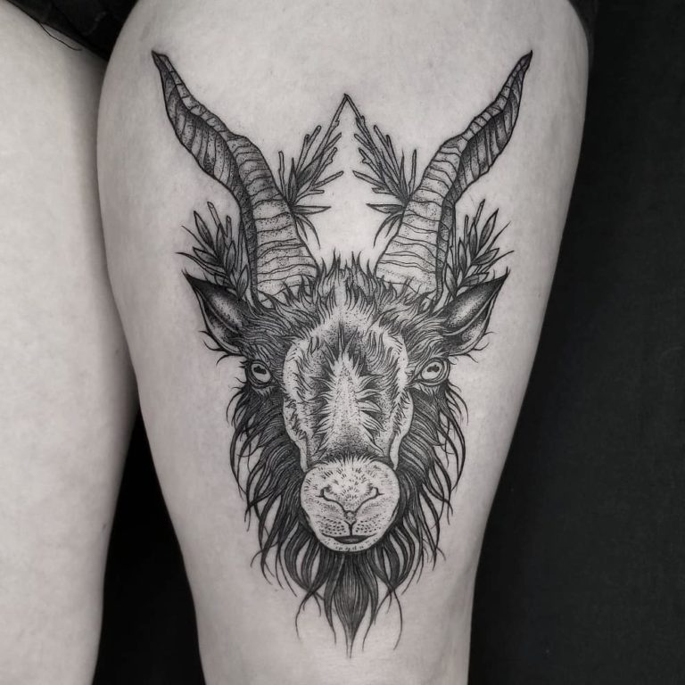 20 Glorious Goat Tattoo Designs and the Meaning of the Symbol