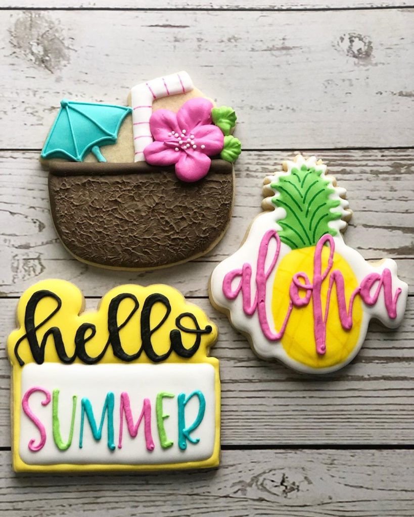 24 Awesome Cookies Decorated In Summer Theme