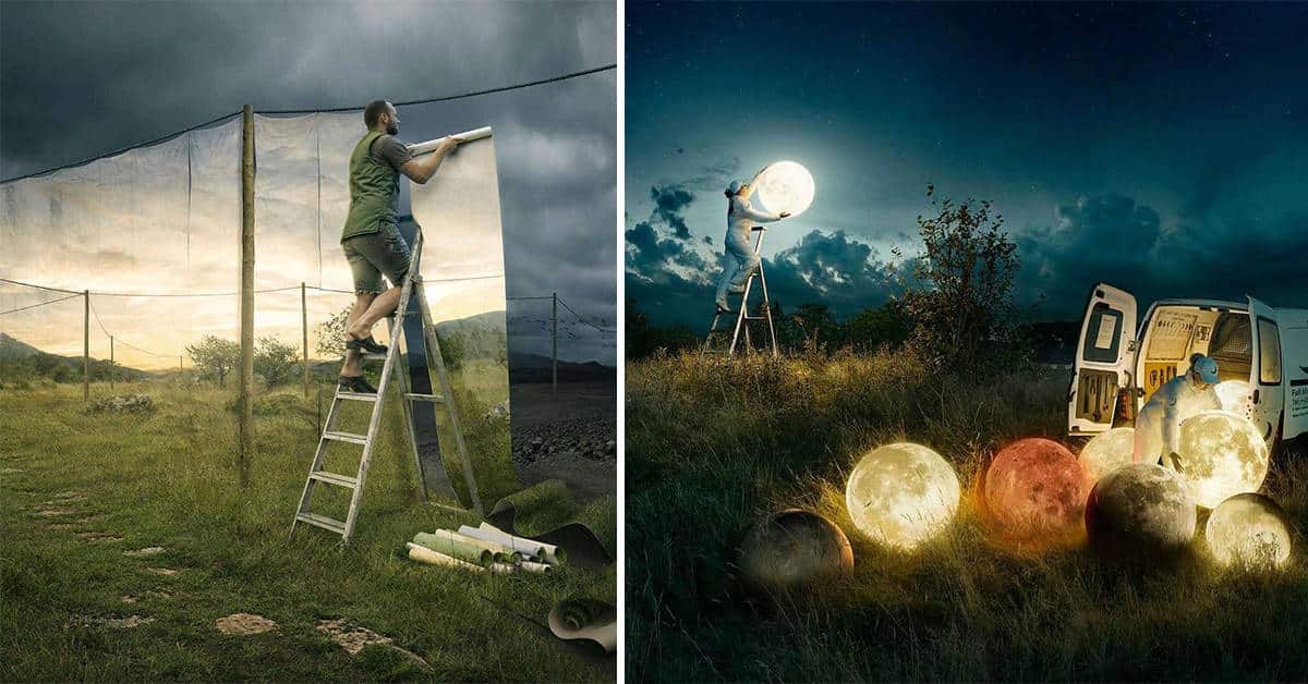 Laugh, Worry, Be Amazed! Surreal Visual Art By Erik Johansson – SORTRA