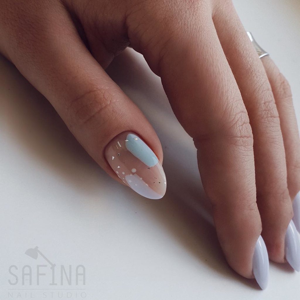 24 Gorgeous Bridal Nail Art Examples by Elvira Safina