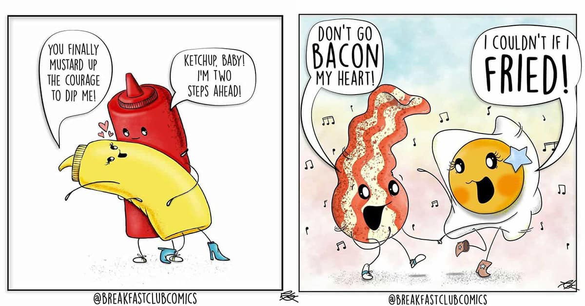 “Breakfast Club Comics” – Where Puns are Tasteful and Meals Hilarious